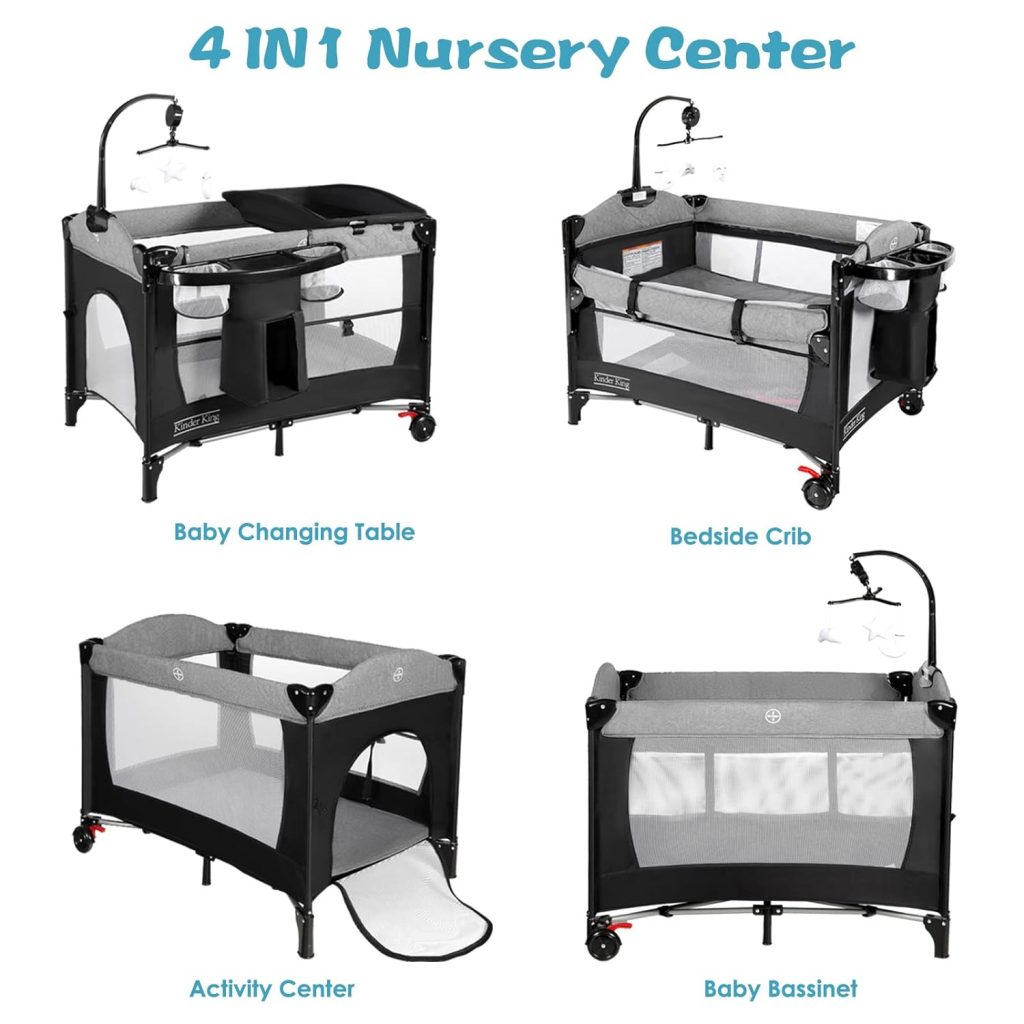 Kinder King Portable Nursery Center Review | Baby Mom Tips